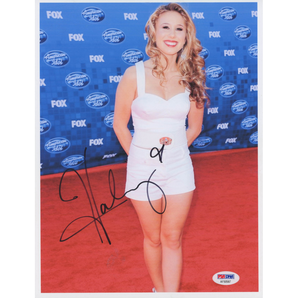 Haley Reinhart Signed "American Idol" 8x10 Photo (PSA COA) | Pristine ...