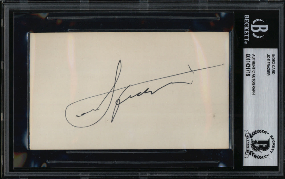 “GREATEST OF ALL TIME” – Beckett Encapsulated BOXING Autograph Mystery ...