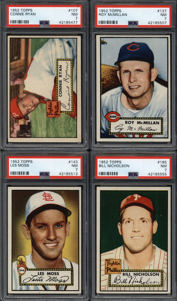 1952 Topps Baseball PSA Graded Set Break Mystery Box! 2 or 3 PSA Graded ...