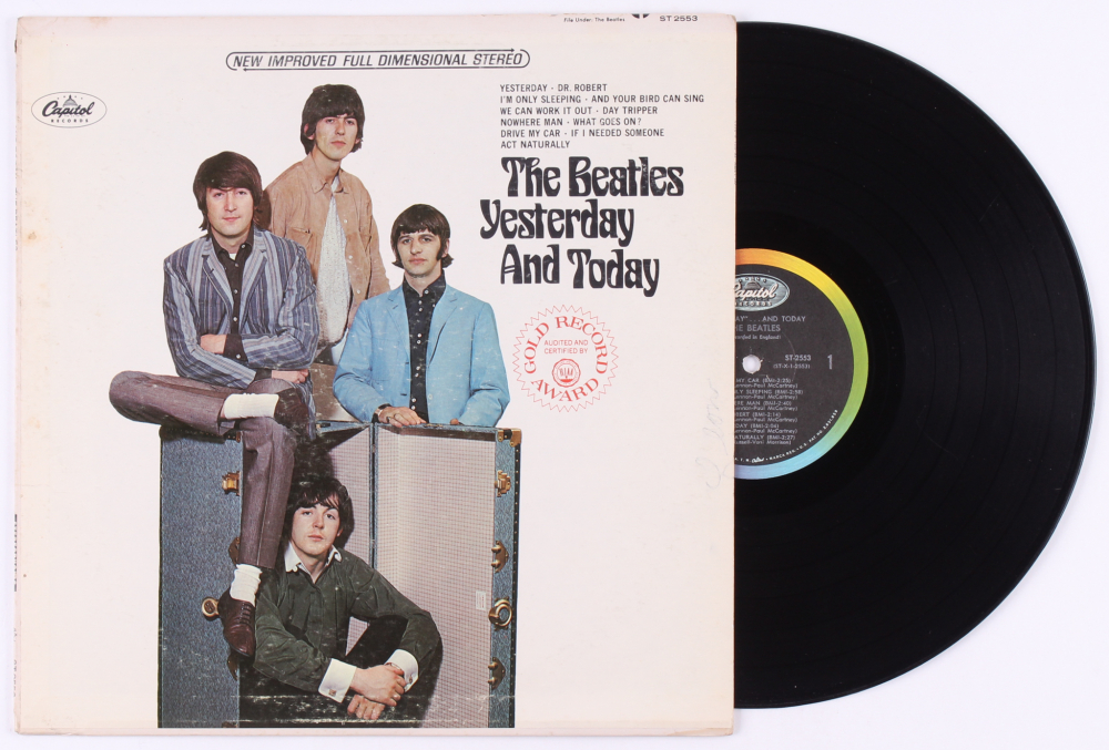 The Beatles "Yesterday And Today" Vinyl Record Album | Pristine Auction