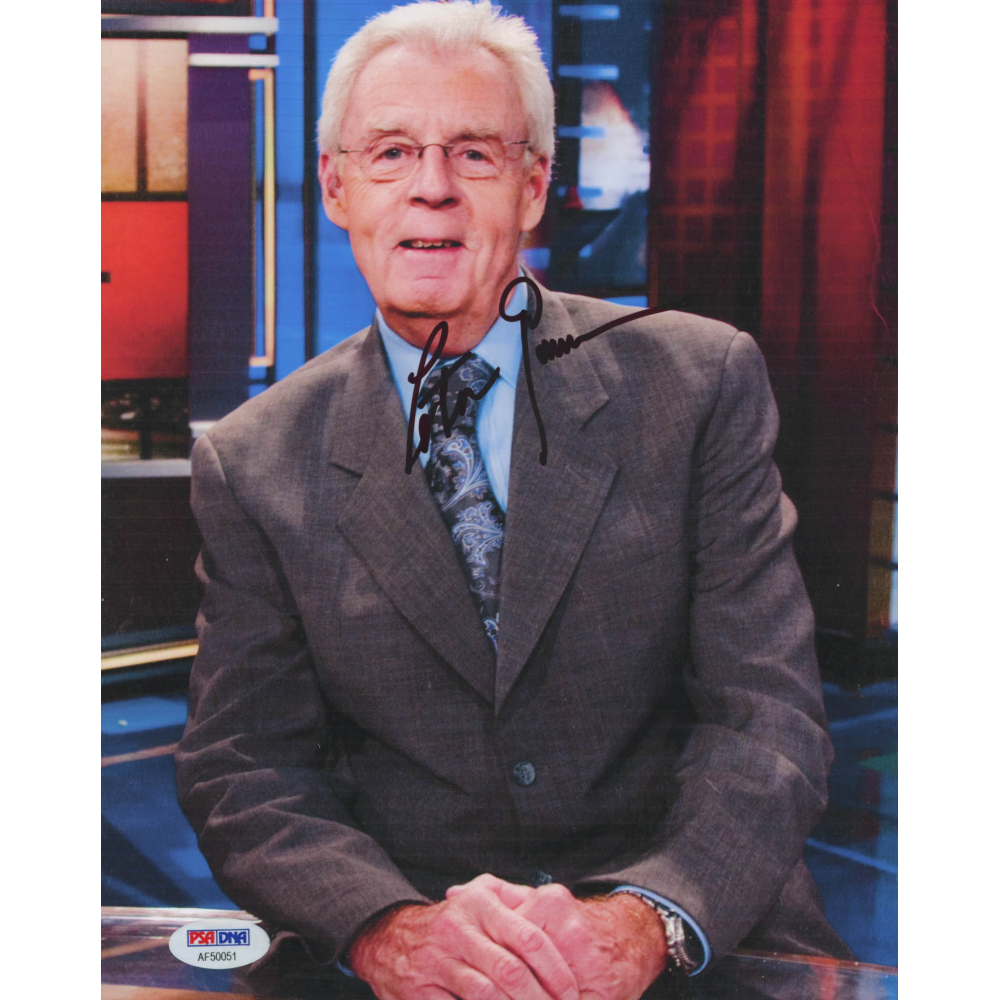 Peter Gammons Signed 8x10 Photo (PSA Hologram) | Pristine Auction