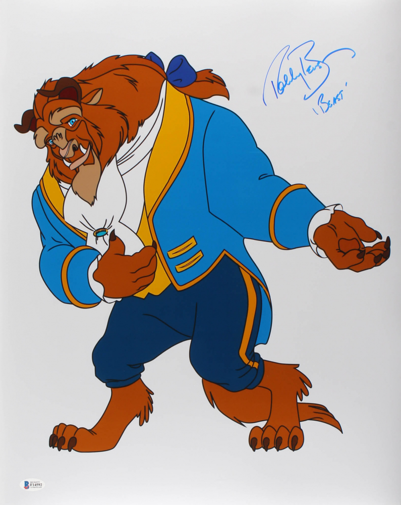 Robby Benson Signed "Beauty & The Beast" 16x20 Photo Inscribed "Beast ...