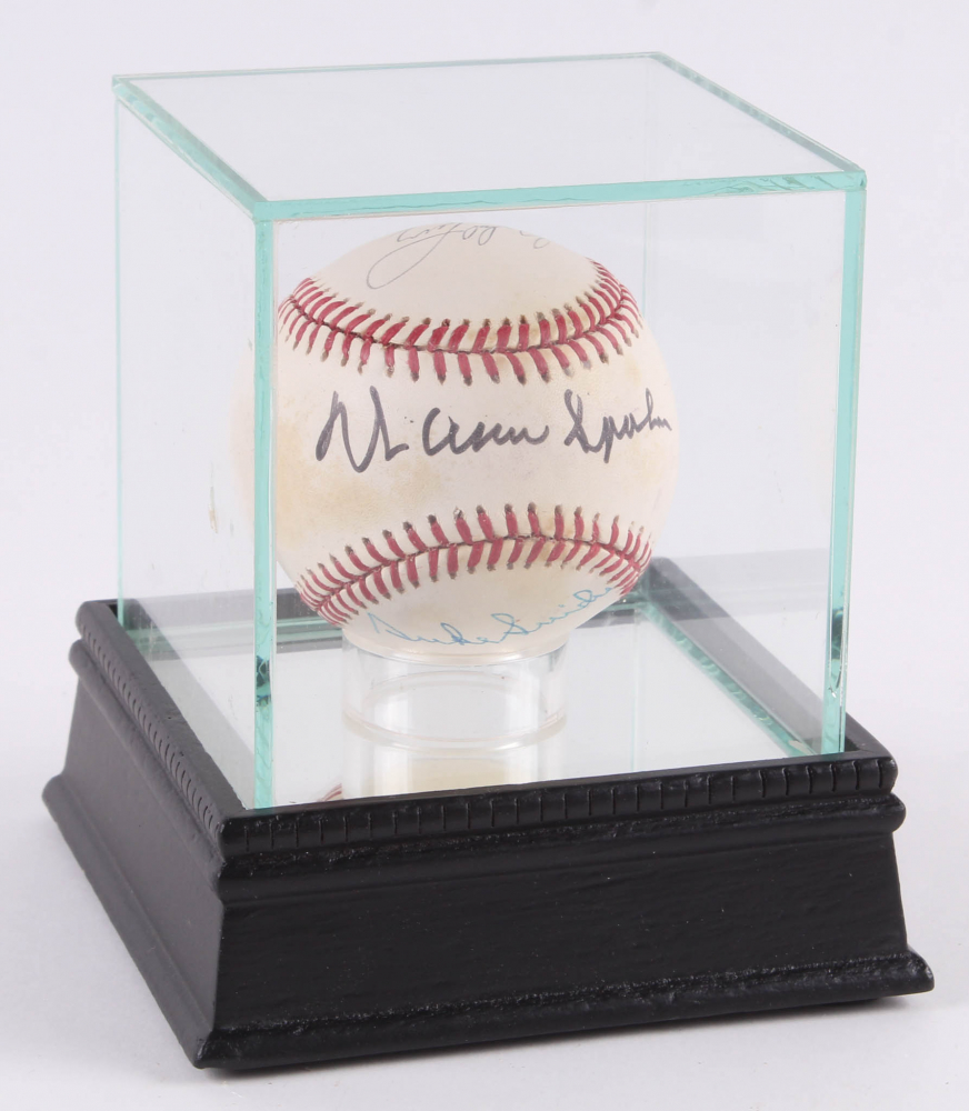 Warren Spahn, Duke Snider & Gaylord Perry Signed ONL Baseball with ...