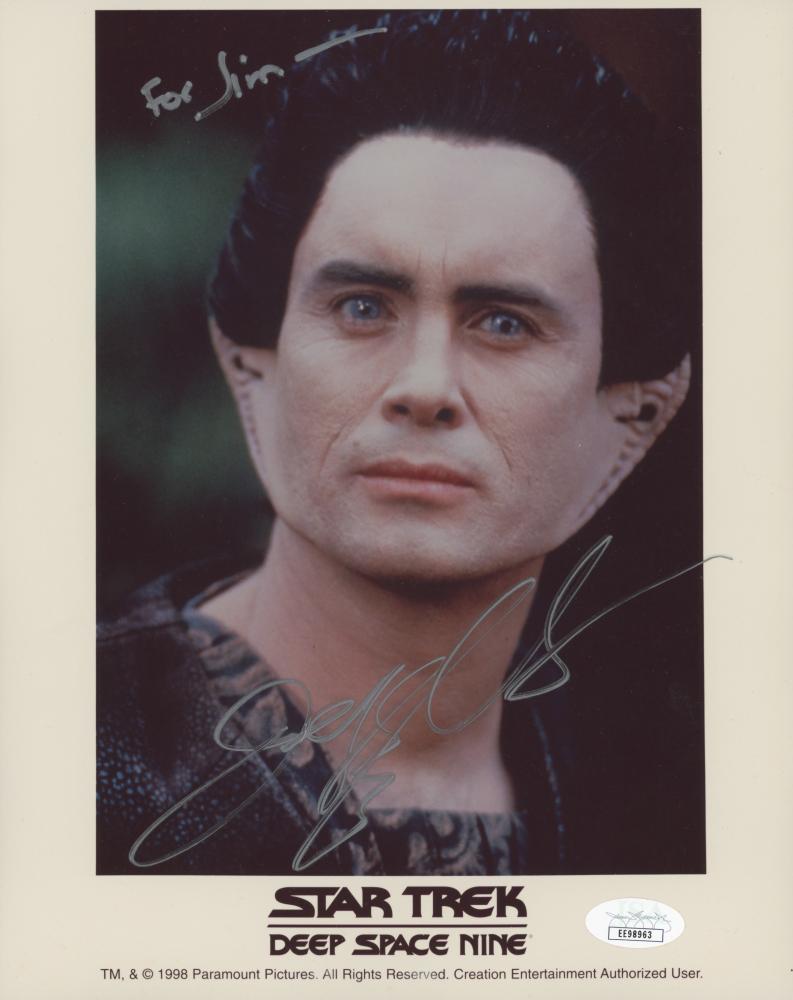 Jeffrey Combs Signed "Star Trek: Deep Space Nine" 8x10 Photo (JSA COA ...