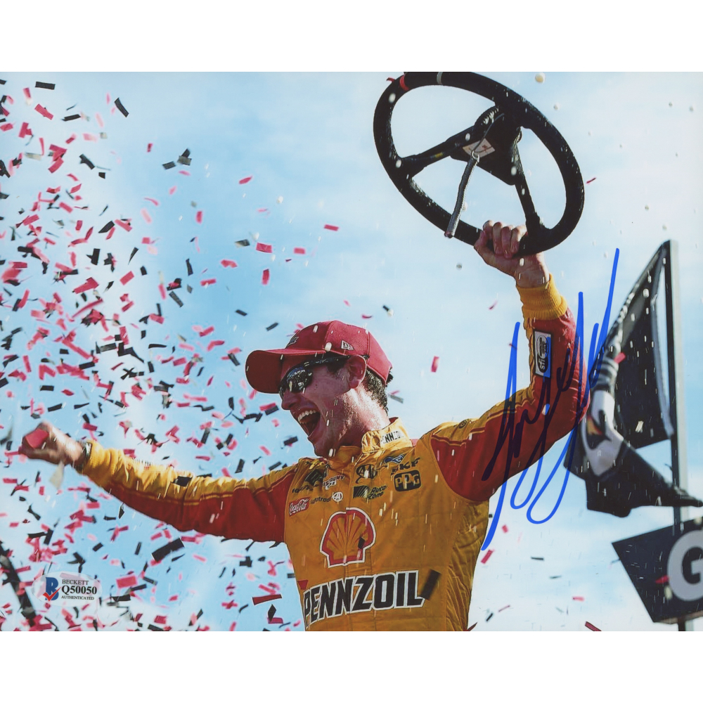 Joey Logano Signed 8x10 Photo (Beckett COA) | Pristine Auction