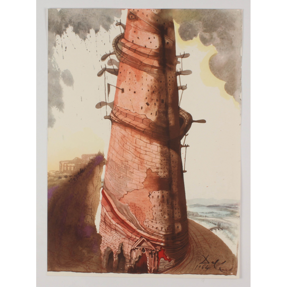 Salvador Dali LE "Vol. 2 The Biblia Sacra: Turris Babel 1967 Rizzoli ...