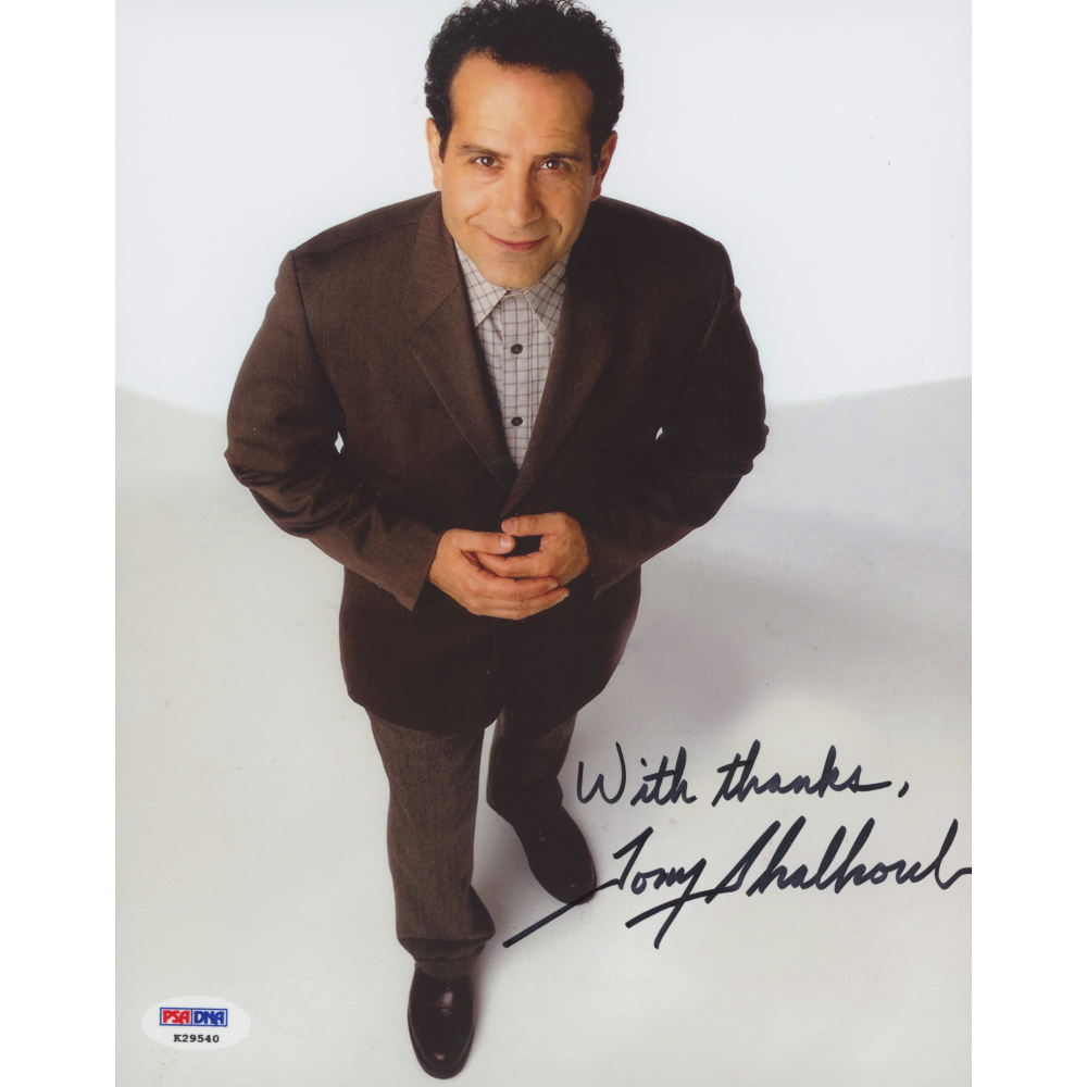 Tony Shalhoub Signed "Monk" 8x10 Photo Inscribed "With Thanks," (PSA ...