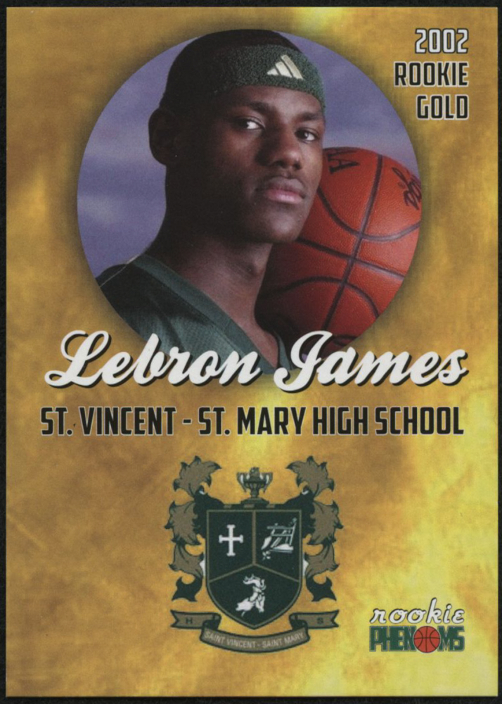 2002 Rookie Phenoms Rookie Gold Lebron James | Pristine Auction