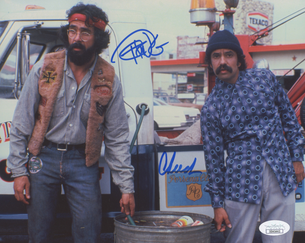 Tommy Chong & Cheech Marin Signed "Up in Smoke" 8x10 Photo (JSA COA ...