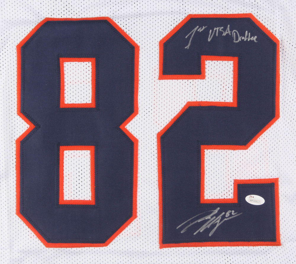 David Morgan II Signed Jersey Inscribed "1st UTSA Drafter" (JSA COA ...