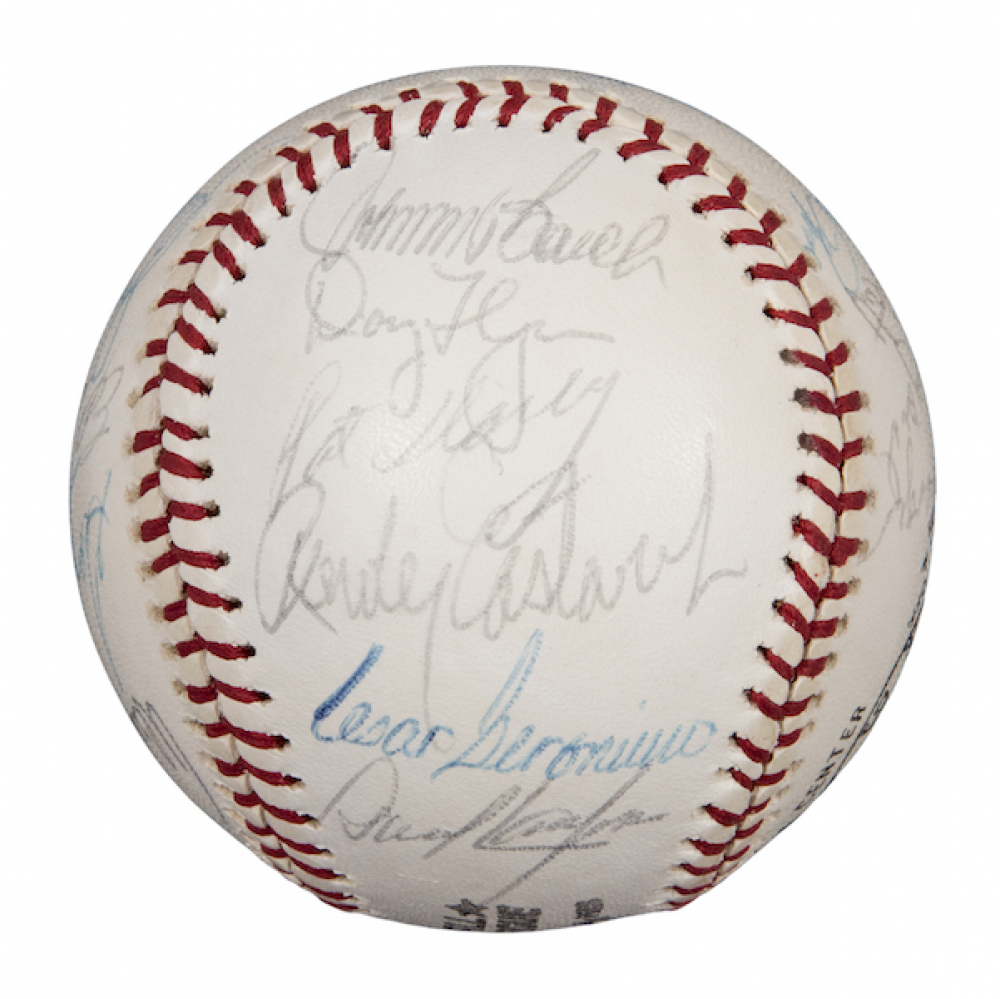 1975 Cincinnati Reds World Series Champions ONL Baseball Team-Signed by ...