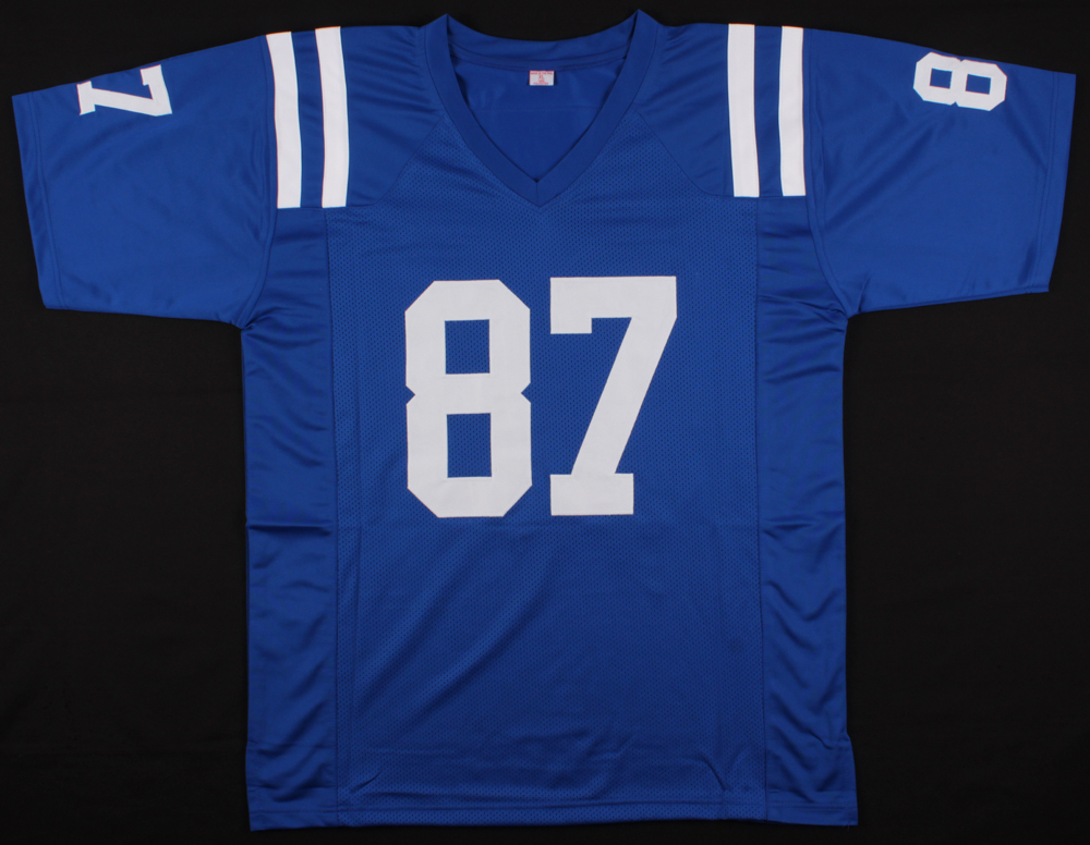 Reggie Wayne Signed Jersey Inscribed "SB XLI Champs" & "6x Pro Bowl ...