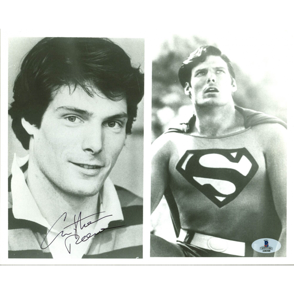 Christopher Reeve Signed "Superman" 8x10 Photo (Beckett LOA) | Pristine ...