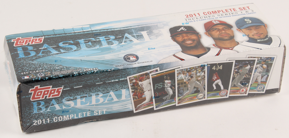 2011 Topps Series 1 & 2 Unopened Complete Set of (660) Baseball Cards ...