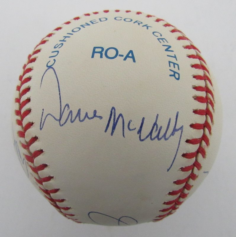 1971 Baltimore Orioles "20 Game Winners" OAL Baseball Signed by (4) with Jim Palmer, Mike ...