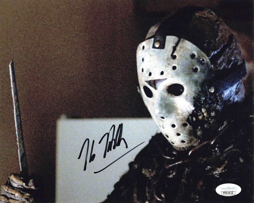 Kane Hodder Signed "Friday the 13th" Jason Voorhees 8x10 Photo (JSA COA ...