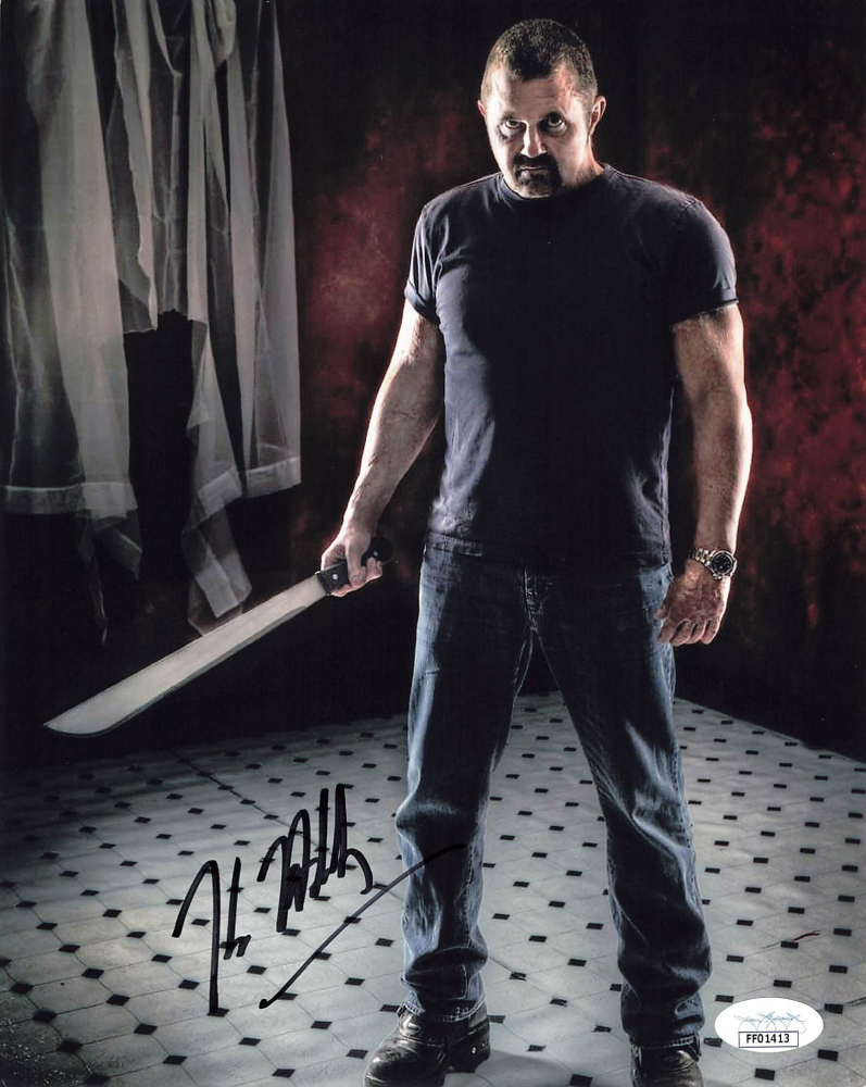 Kane Hodder Signed "Friday the 13th" Jason Voorhees 8x10 Photo (JSA COA ...
