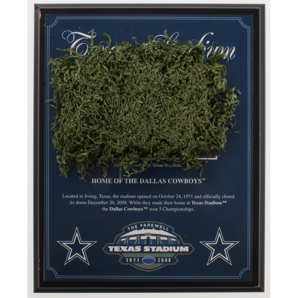 Dallas Cowboys Texas Stadium "The Farewell" Final Season 8x10 Plaque ...