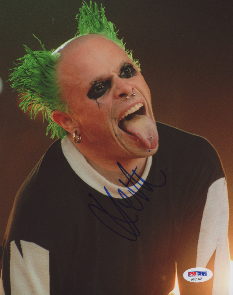Keith Flint Signed 8x10 Photo (PSA COA) | Pristine Auction