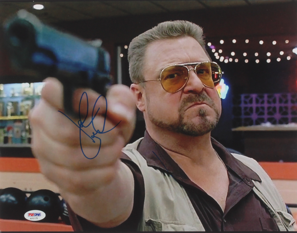 John Goodman Signed "The Big Lebowski" 11x14 Photo (PSA Hologram ...