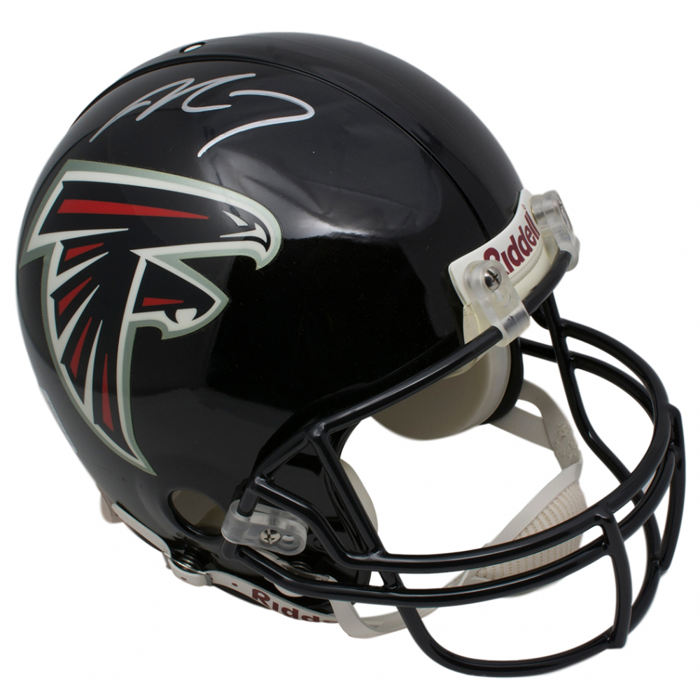 Michael Vick Signed Atlanta Falcons Full Size Authentic On-Field Helmet ...