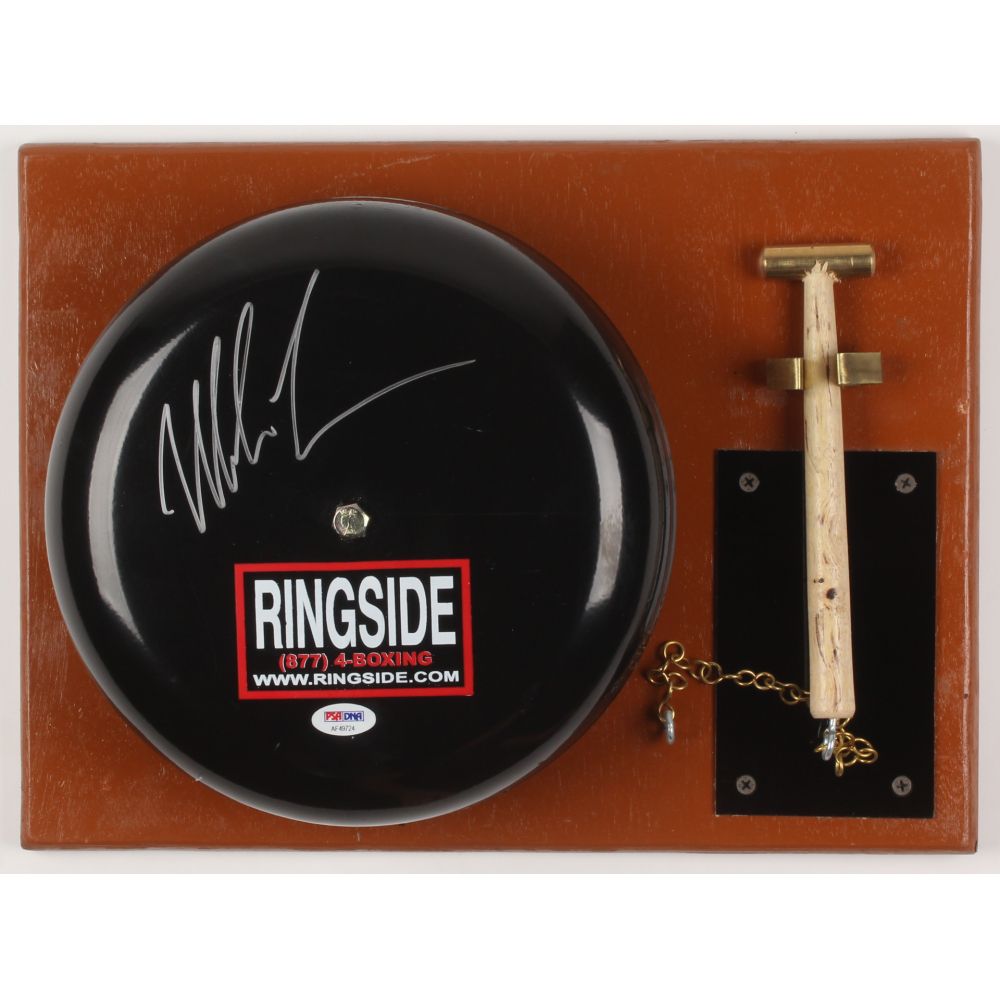Mike Tyson Signed Authentic Full-Size Ringside Boxing Bell (PSA COA ...