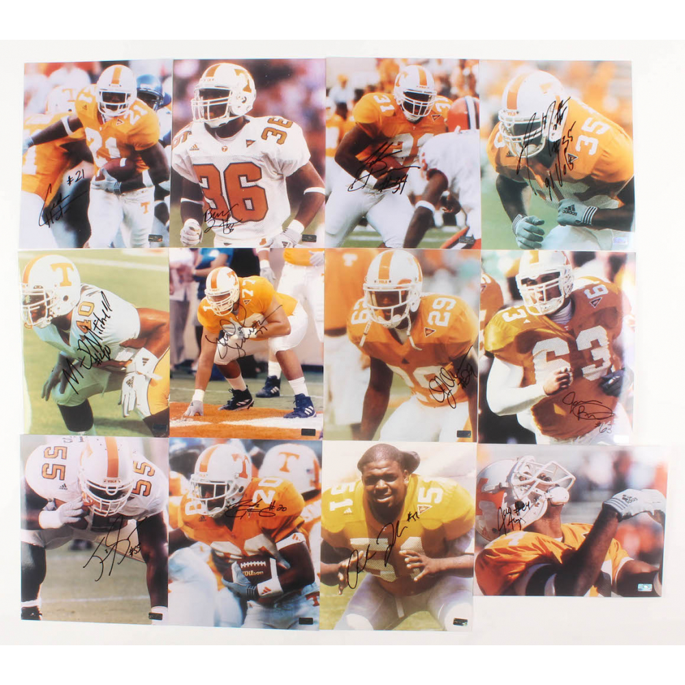 Lot of (12) Signed Tennessee Volunteers 8x10 Photos with Buck ...
