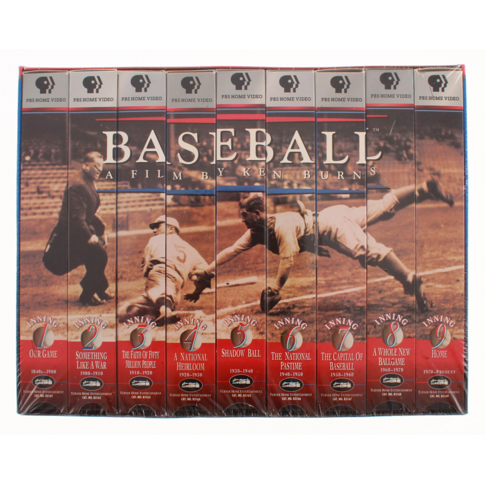 Baseball : A Film By Ken Burns Complete VHS Set | Pristine Auction