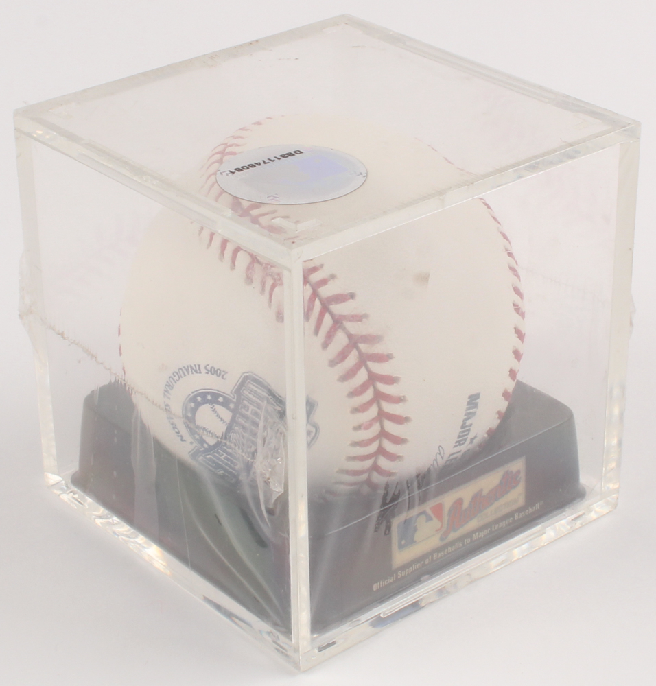 Washington Nationals 2005 Inaugural Season OML Logo Baseball with ...