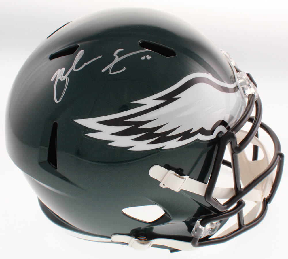 Zach Ertz Signed Philadelphia Eagles Full-Size Speed Helmet (Radtke COA ...