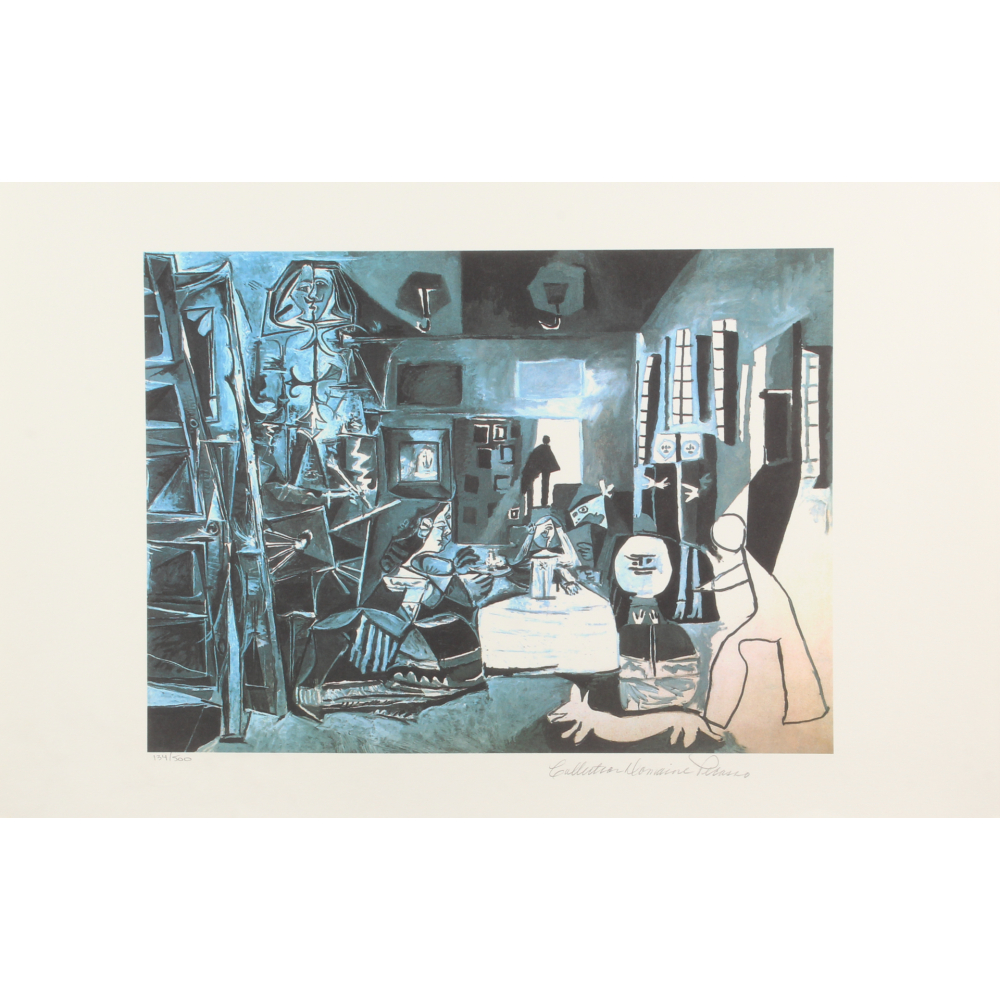 Pablo Picasso "Night Scene" Limited Edition 13x20 Giclee (PA LOA ...