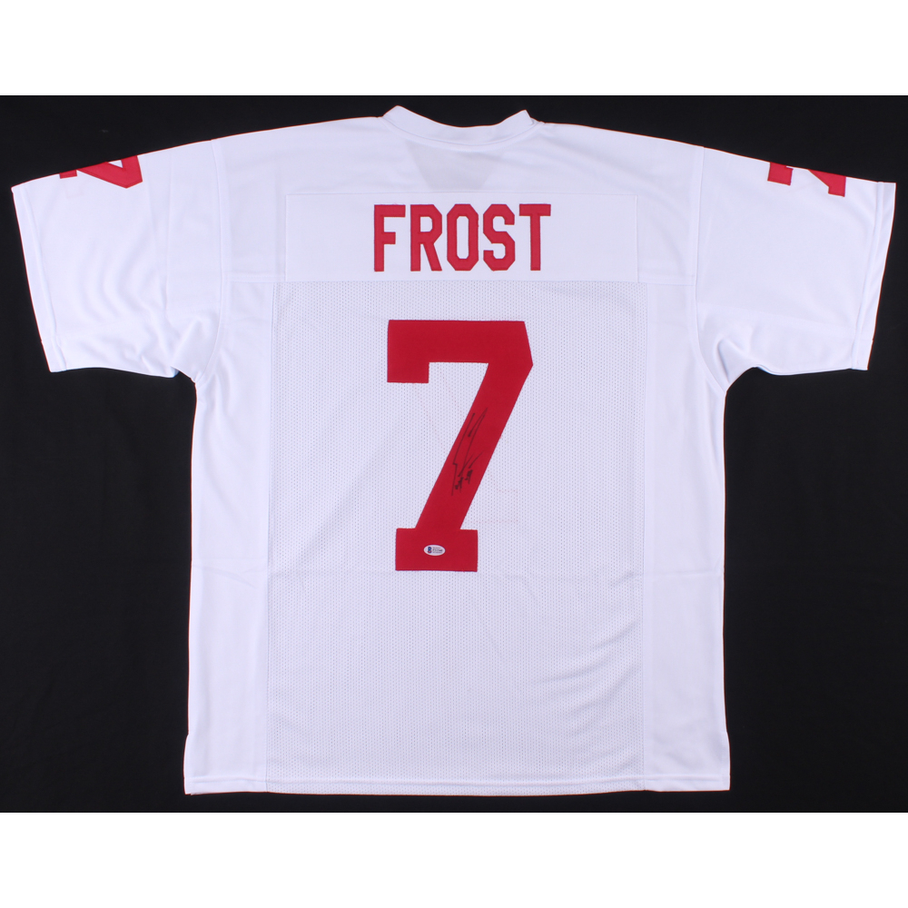 Scott Frost Signed Jersey (Beckett COA) | Pristine Auction