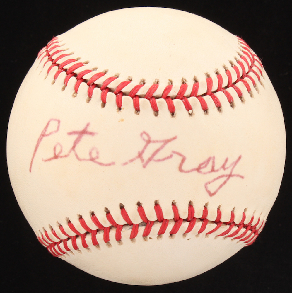 Pete Gray Signed OAL Baseball with Display Case (PSA COA) | Pristine ...