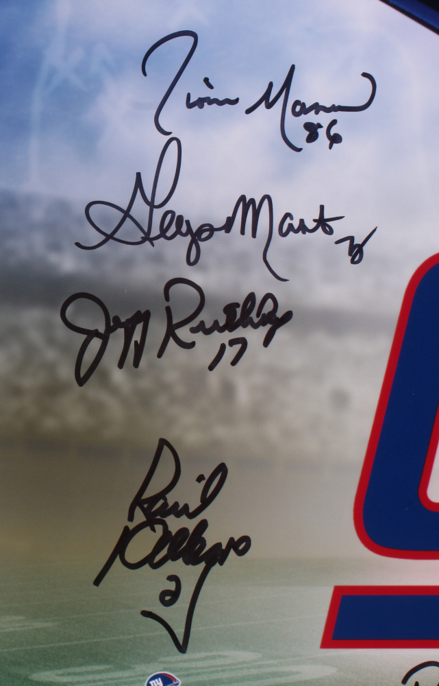 Giants 16x20 Photo Team Signed by (17) with Terry Kinard, Bart Oates ...