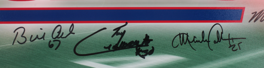 Giants 16x20 Photo Team Signed by (17) with Terry Kinard, Bart Oates ...