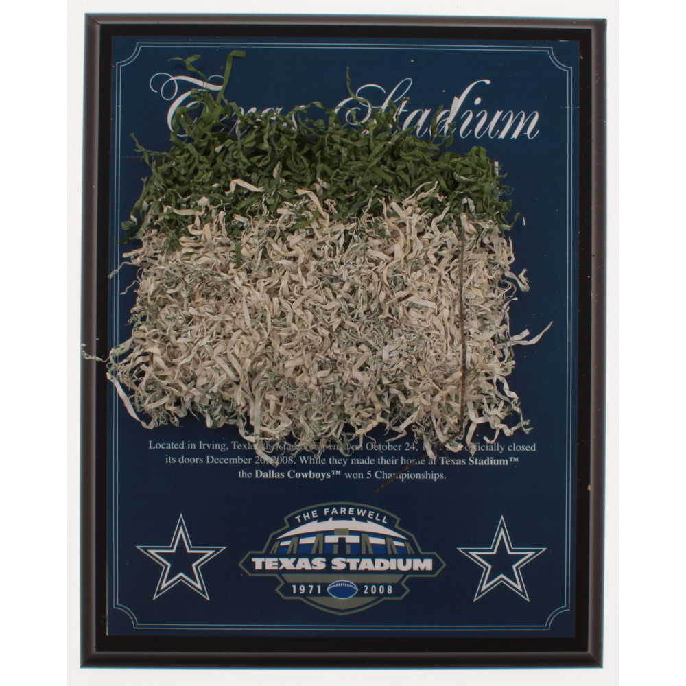 Dallas Cowboys Texas Stadium "The Farewell" Final Season 8x10 Plaque ...