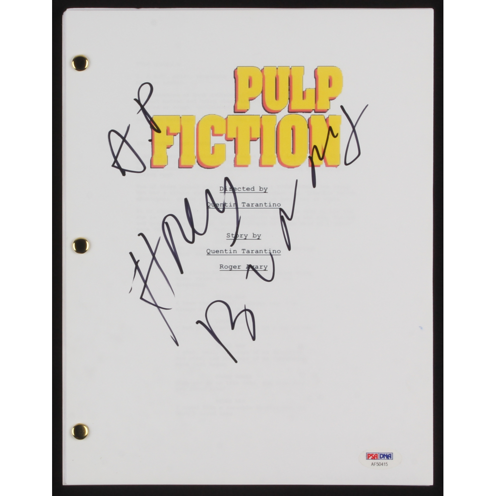 Amanda Plummer Signed "Pulp Fiction" Movie Script Inscribed "Honey ...