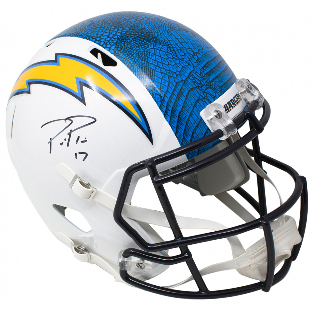 Philip Rivers Signed Los Angeles Chargers Full-Size Hydro Dipped Speed ...