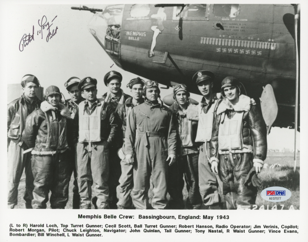 Robert Morgan Signed 8x10 Photo Inscribed "Pilot" (PSA) | Pristine Auction