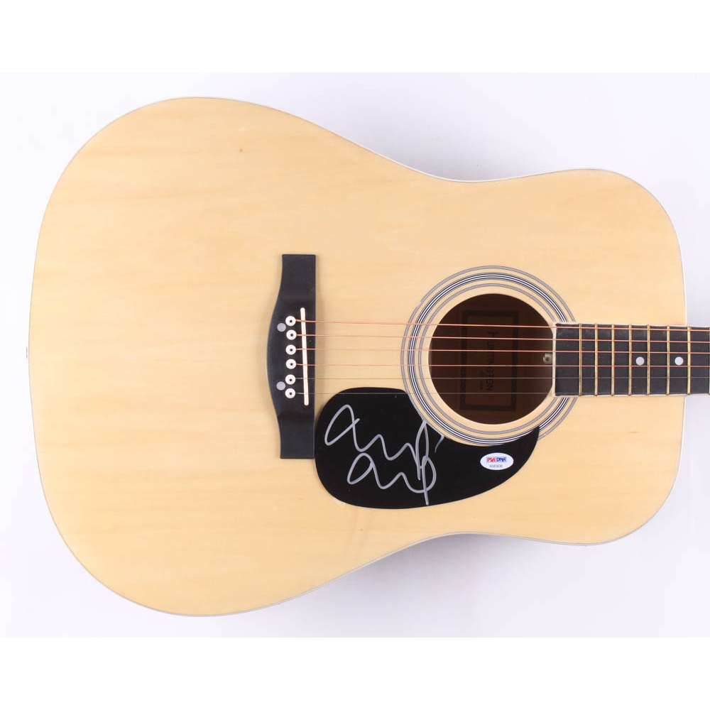 Mike McCready Signed 41" Acoustic Guitar (PSA COA) | Pristine Auction