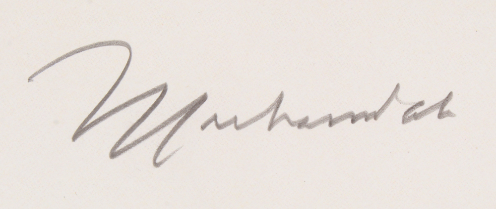 Muhammad Ali Signed LE 18x22.5 Lithograph (PSA LOA) | Pristine Auction