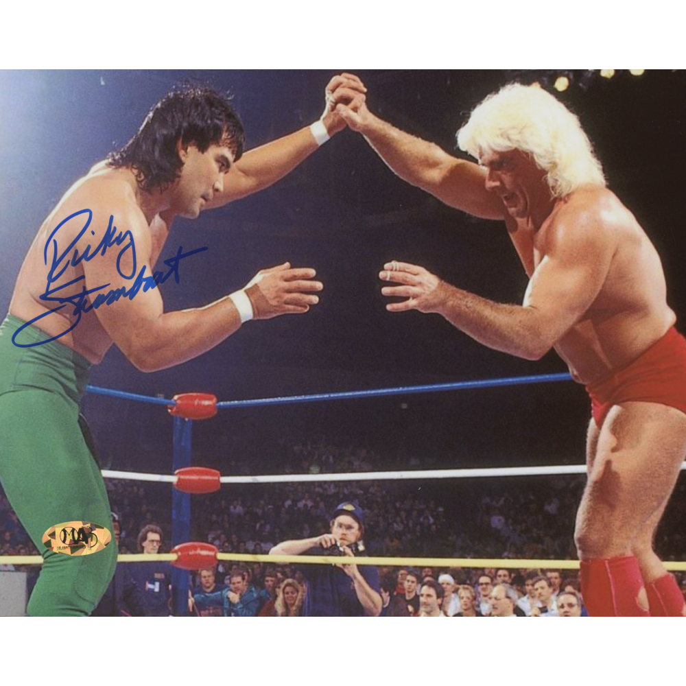 Ricky Steamboat Signed WWE 8x10 Photo (MAB Hologram) | Pristine Auction