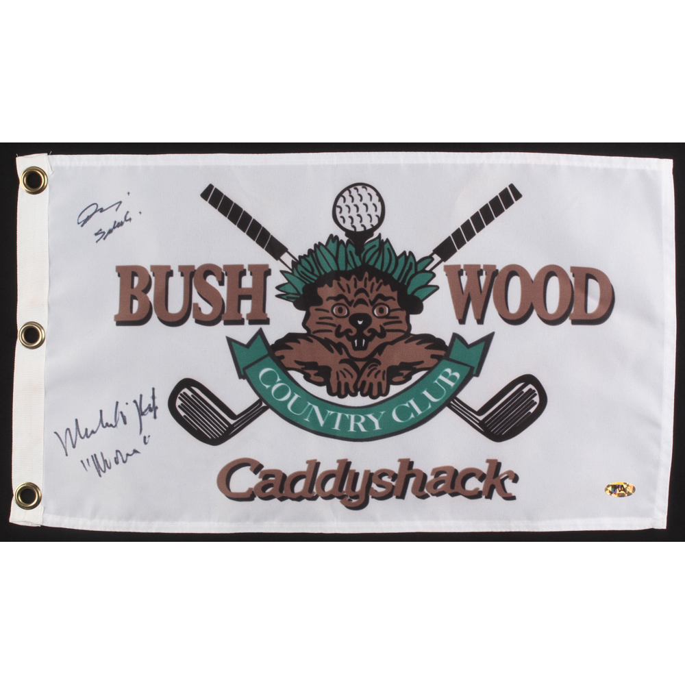 John F. Barmon Jr. & Michael O'Keefe Signed 12x 21 Caddyshack Gopher ...
