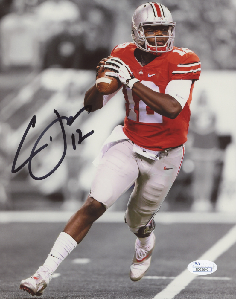 Cardale Jones Signed Ohio State Buckeyes 8x10 Photo (JSA COA ...