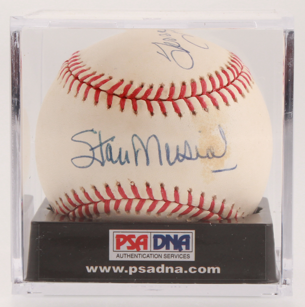 Stan Musial, Enos Slaughter & Terry Moore Signed ONL Baseball with ...