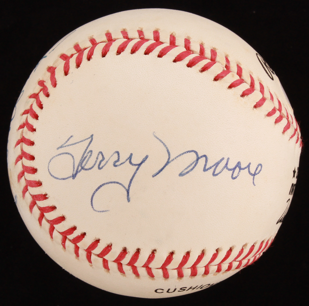 Stan Musial, Enos Slaughter & Terry Moore Signed ONL Baseball with ...