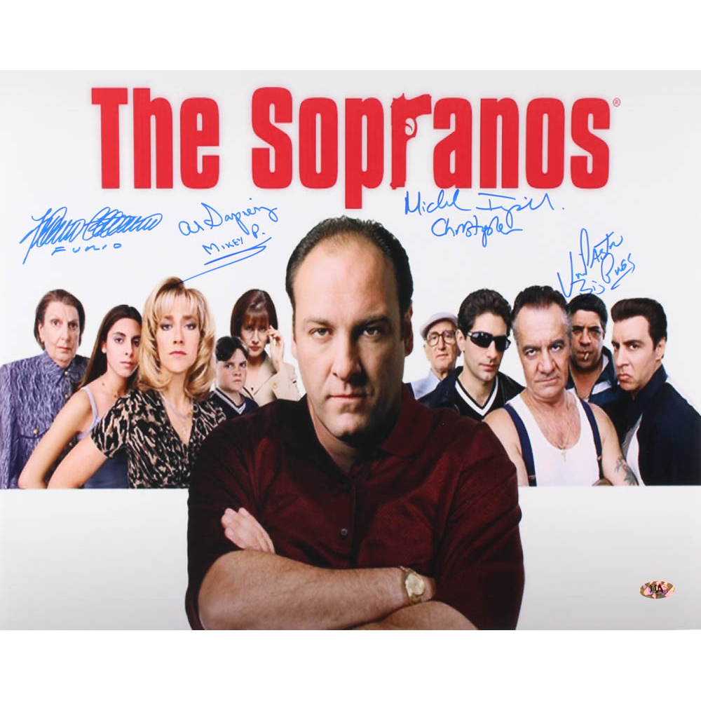 "The Sopranos" 16x20 Photo Cast-Signed by (4) With Michael Imperioli ...