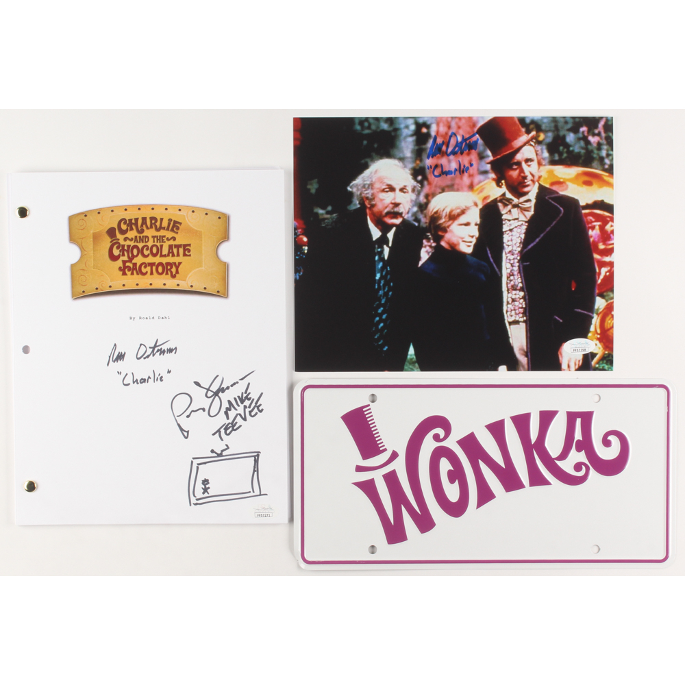 Lot of (3) "Willy Wonka & The Chocolate Factory" Items with (1) Peter ...