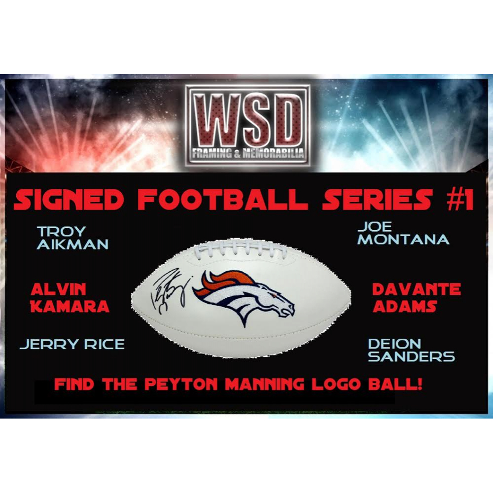 WSD Football Mystery Box - Series 1 (Find the Peyton Manning ...