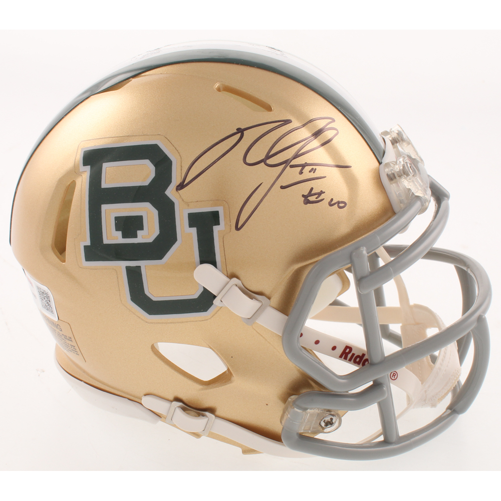 Robert Griffin III Signed Baylor Bears Speed Mini Helmet (TriStar ...